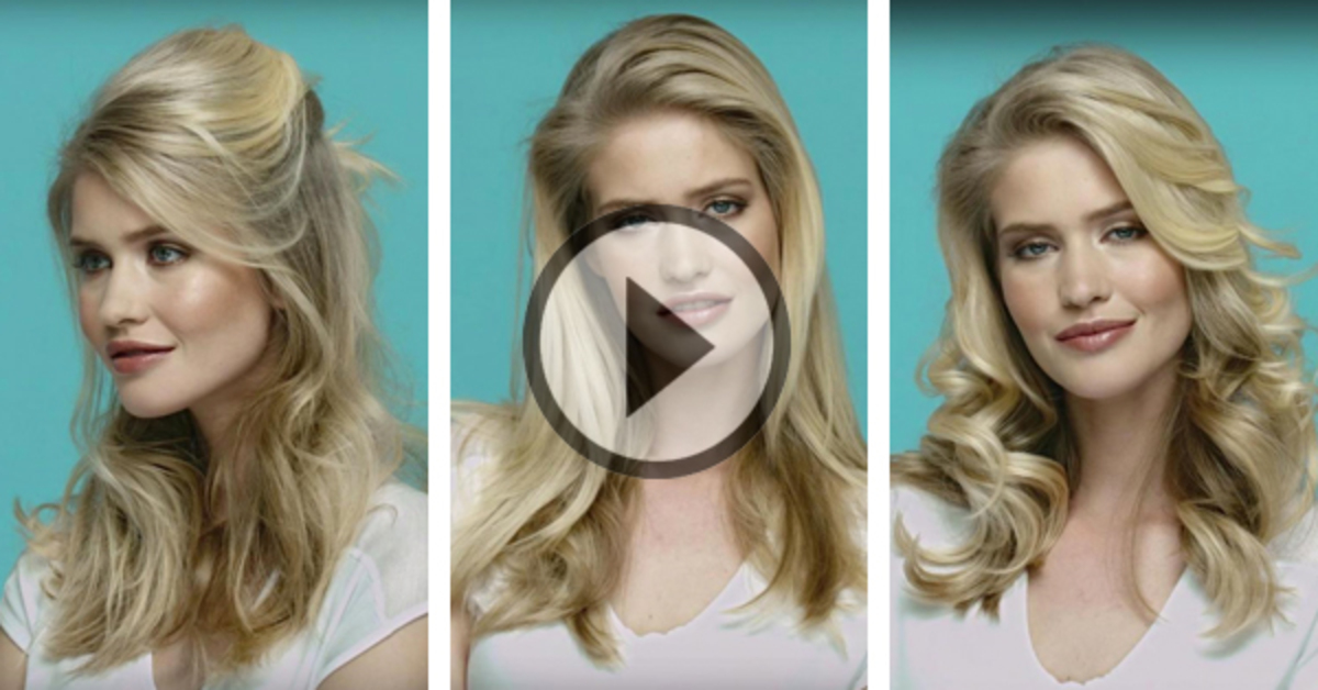 Tutoriel professionnel : 1 modèle 3 coiffures